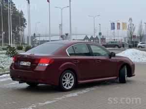 Sarkans Subaru Legacy 2009 Rīga, ar dzinēja tilpumu 2.50 L un nobraukumu 353 tūkst. km par 3150 €, foto 3 vietnē AUTOMOTO.COM.LV