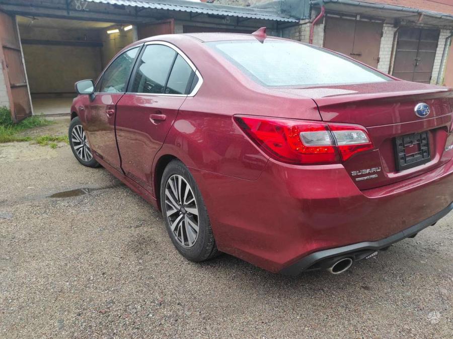 Sarkans Subaru Legacy 2019 Klaipėda, ar dzinēja tilpumu 2.50 L un nobraukumu 149 tūkst. km par 11999 €, foto 4 vietnē AUTOMOTO.COM.LV