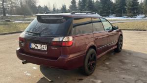Sarkans Subaru Legacy 1999 Kauņa, ar dzinēja tilpumu 2.50 L un nobraukumu 270 tūkst. km par 3199 €, foto 4 vietnē AUTOMOTO.COM.LV
