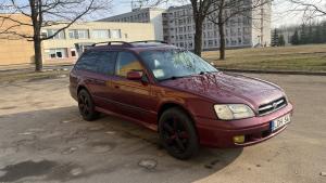 Sarkans Subaru Legacy 1999 Kauņa, ar dzinēja tilpumu 2.50 L un nobraukumu 270 tūkst. km par 3199 €, foto 6 vietnē AUTOMOTO.COM.LV