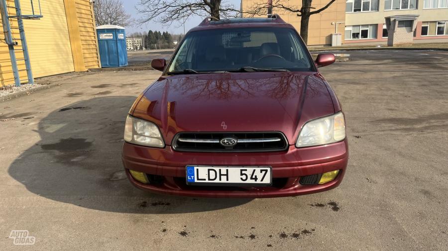 Sarkans Subaru Legacy 1999 Kauņa, ar dzinēja tilpumu 2.50 L un nobraukumu 270 tūkst. km par 3199 €, foto 7 vietnē AUTOMOTO.COM.LV