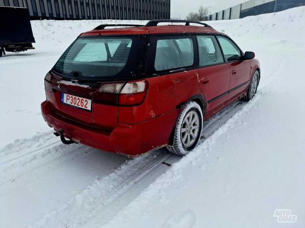 Sarkans Subaru Legacy 2000 Viļņa, ar dzinēja tilpumu 2.00 L un nobraukumu 387 tūkst. km par 420 €, foto 3 vietnē AUTOMOTO.COM.LV