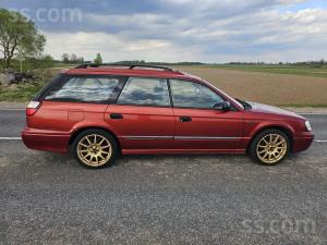 Red Subaru Legacy 2000 in Preili, with an engine capacity of 2.00 L and mileage of 277 thousand km for 2900 €, photo  on AUTOMOTO.COM.LV