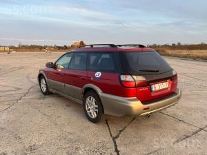 Red Subaru Legacy 2001 in Riga, with an engine capacity of 2.50 L and mileage of 0 thousand km for 1599 €, photo 4 on AUTOMOTO.COM.LV