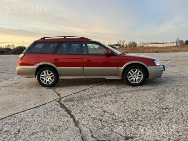 Red Subaru Legacy 2001 in Riga, with an engine capacity of 2.50 L and mileage of 0 thousand km for 1599 €, photo 6 on AUTOMOTO.COM.LV