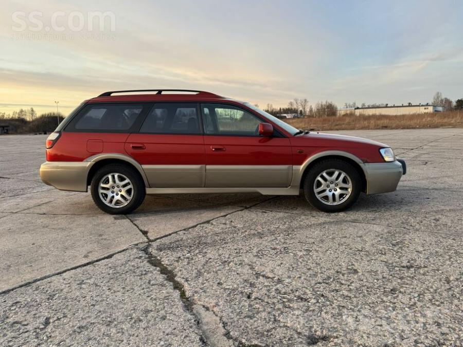 Red Subaru Legacy 2001 in Riga, with an engine capacity of 2.50 L and mileage of 0 thousand km for 1599 €, photo 7 on AUTOMOTO.COM.LV