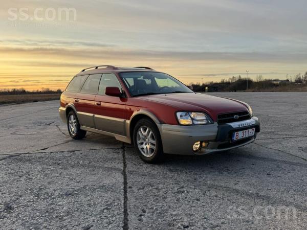 Red Subaru Legacy 2001 in Riga, with an engine capacity of 2.50 L and mileage of 0 thousand km for 1599 €, photo 7 on AUTOMOTO.COM.LV