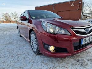 Red Subaru Legacy 2011 in Panevezys, with an engine capacity of 2.50 L and mileage of 185 thousand km for 5299 €, photo 7 on AUTOMOTO.COM.LV
