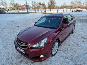 Red Subaru Legacy 2011 in Panevezys, with an engine capacity of 2.50 L and mileage of 185 thousand km for 5299 €, photo 16 on AUTOMOTO.COM.LV