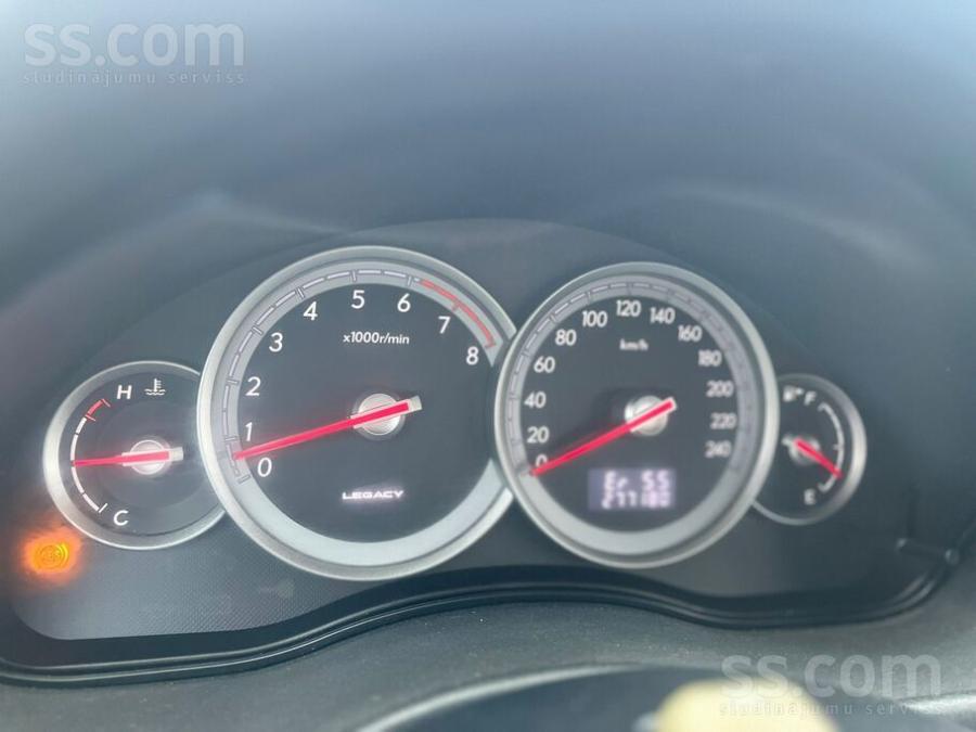 Субару Легаси 2004 в Кулдига, объемом двигателя 2.50 л и пробегом 277 тыс. км за 1690 €, фото 12 на AUTOMOTO.COM.LV