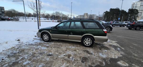 Subaru Legacy 2001 in Vilnius, with an engine capacity of 2.50 L and mileage of 294 thousand km for 1400 €, photo 6 on AUTOMOTO.COM.LV