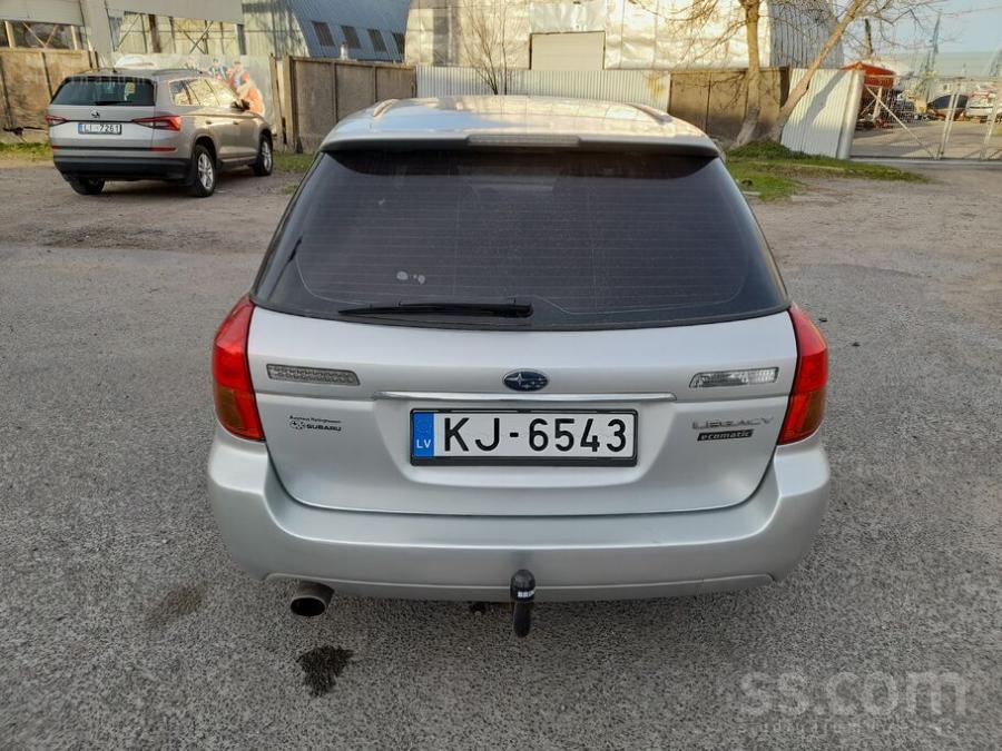 Subaru Legacy 2004 Rīga, ar dzinēja tilpumu 2.00 L un nobraukumu 360 tūkst. km par 1650 €, foto 5 vietnē AUTOMOTO.COM.LV