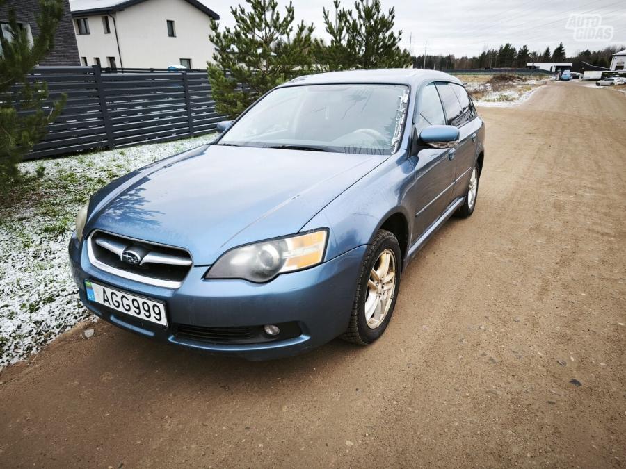 Subaru Legacy 2005 in Vilnius, with an engine capacity of 2.50 L and mileage of 310 thousand km for 1600 €, photo 2 on AUTOMOTO.COM.LV
