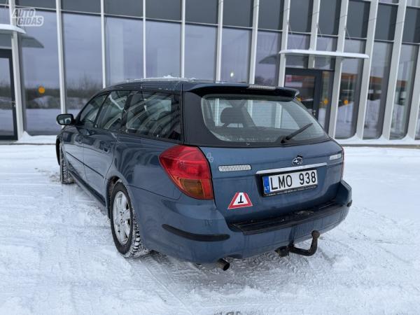 Subaru Legacy 2005 in Vilnius, with an engine capacity of 2.00 L and mileage of 323 thousand km for 2200 €, photo 4 on AUTOMOTO.COM.LV