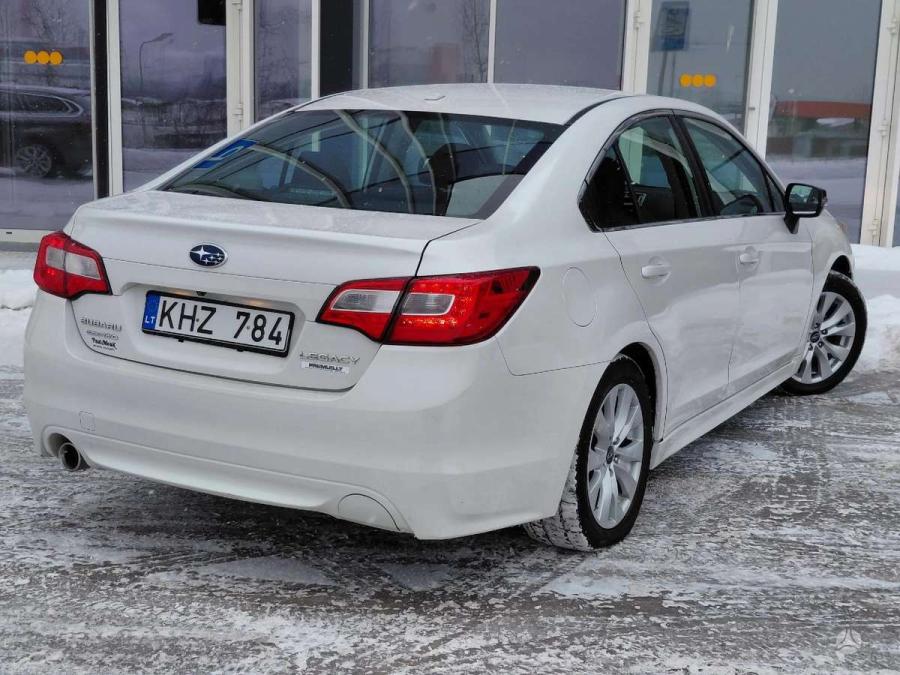 Balts Subaru Legacy 2015 Viļņa, ar dzinēja tilpumu 2.50 L un nobraukumu 168 tūkst. km par 8000 €, foto 6 vietnē AUTOMOTO.COM.LV