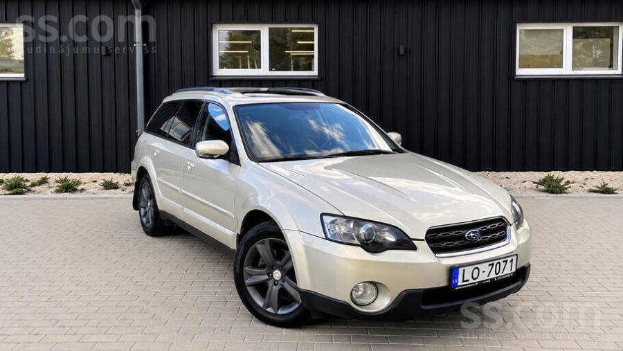 Yellow Subaru Legacy 2005 in Jelgava, with an engine capacity of 2.50 L and mileage of 272 thousand km for 2200 €, photo 4 on AUTOMOTO.COM.LV