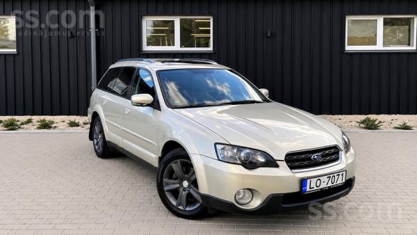 Yellow Subaru Legacy 2005 in Jelgava, with an engine capacity of 2.50 L and mileage of 272 thousand km for 2200 €, photo 4 on AUTOMOTO.COM.LV