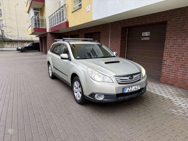 Yellow Subaru Legacy 2012 in Vilnius, with an engine capacity of 2.00 L and mileage of 300 thousand km for 2200 €, photo 2 on AUTOMOTO.COM.LV