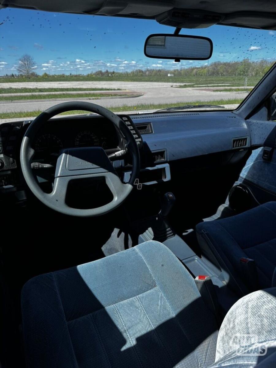 Subaru Leone 1987 in Kaunas, with an engine capacity of 1.00 L and mileage of 162 thousand km for 4200 €, photo 6 on AUTOMOTO.COM.LV