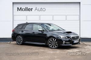 Black Subaru Levorg 2016 in Riga, with an engine capacity of 1.60 L and mileage of 134 thousand km for 10950 €, photo 2 on AUTOMOTO.COM.LV