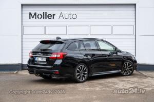 Black Subaru Levorg 2016 in Riga, with an engine capacity of 1.60 L and mileage of 134 thousand km for 10950 €, photo 3 on AUTOMOTO.COM.LV