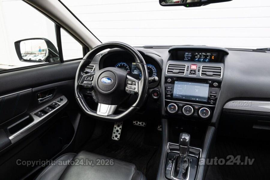 Black Subaru Levorg 2016 in Riga, with an engine capacity of 1.60 L and mileage of 134 thousand km for 10950 €, photo 9 on AUTOMOTO.COM.LV
