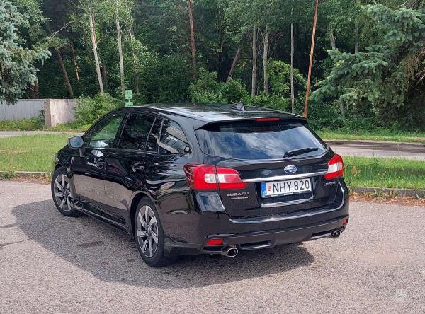 Black Subaru Levorg 2015 in Vilnius, with an engine capacity of 1.60 L and mileage of 140 thousand km for 8900 €, photo 2 on AUTOMOTO.COM.LV