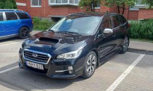 Black Subaru Levorg 2015 in Vilnius, with an engine capacity of 1.60 L and mileage of 140 thousand km for 8900 €, photo 4 on AUTOMOTO.COM.LV