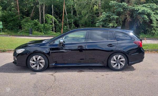 Black Subaru Levorg 2015 in Vilnius, with an engine capacity of 1.60 L and mileage of 140 thousand km for 8900 €, photo 6 on AUTOMOTO.COM.LV