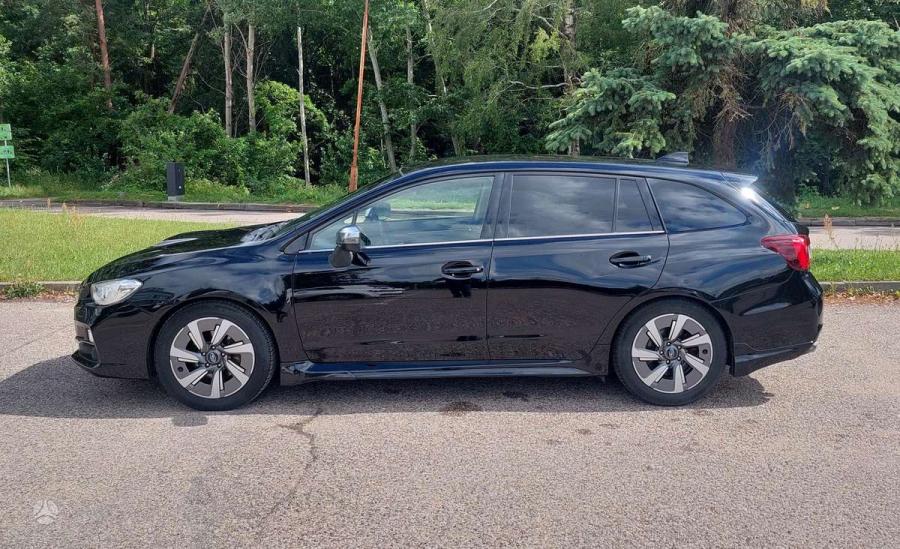 Black Subaru Levorg 2015 in Vilnius, with an engine capacity of 1.60 L and mileage of 140 thousand km for 8900 €, photo 7 on AUTOMOTO.COM.LV