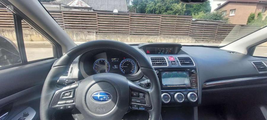 Black Subaru Levorg 2015 in Vilnius, with an engine capacity of 1.60 L and mileage of 140 thousand km for 8900 €, photo 9 on AUTOMOTO.COM.LV