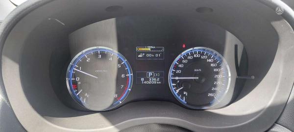 Black Subaru Levorg 2015 in Vilnius, with an engine capacity of 1.60 L and mileage of 140 thousand km for 8900 €, photo 9 on AUTOMOTO.COM.LV
