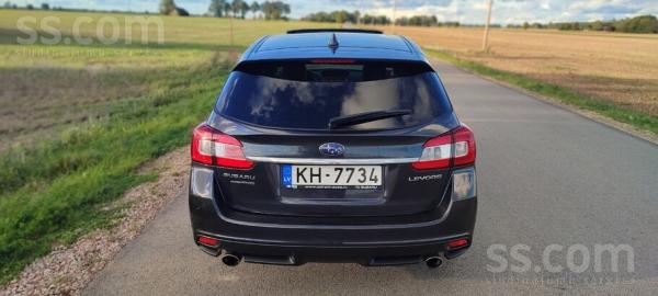Melns Subaru Levorg 2016 Jelgava, ar dzinēja tilpumu 1.60 L un nobraukumu 232 tūkst. km par 6500 €, foto 5 vietnē AUTOMOTO.COM.LV