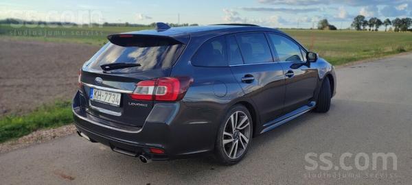 Melns Subaru Levorg 2016 Jelgava, ar dzinēja tilpumu 1.60 L un nobraukumu 232 tūkst. km par 6500 €, foto 7 vietnē AUTOMOTO.COM.LV