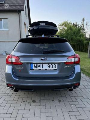 Blue Subaru Levorg 2015 in Vilnius, with an engine capacity of 1.60 L and mileage of 186 thousand km for 12200 €, photo 5 on AUTOMOTO.COM.LV
