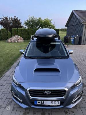 Blue Subaru Levorg 2015 in Vilnius, with an engine capacity of 1.60 L and mileage of 186 thousand km for 12200 €, photo 8 on AUTOMOTO.COM.LV