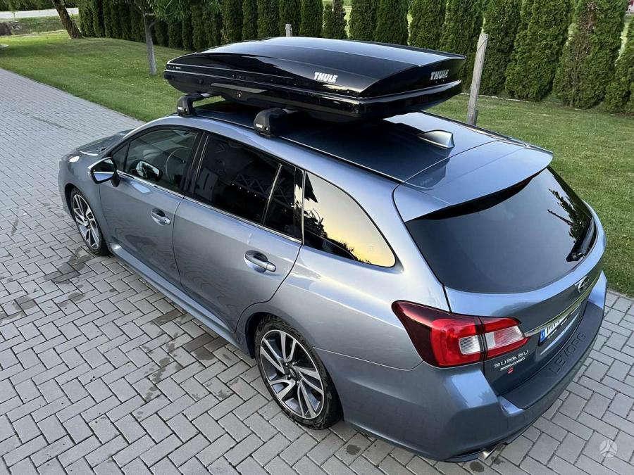 Blue Subaru Levorg 2015 in Vilnius, with an engine capacity of 1.60 L and mileage of 186 thousand km for 12200 €, photo 11 on AUTOMOTO.COM.LV