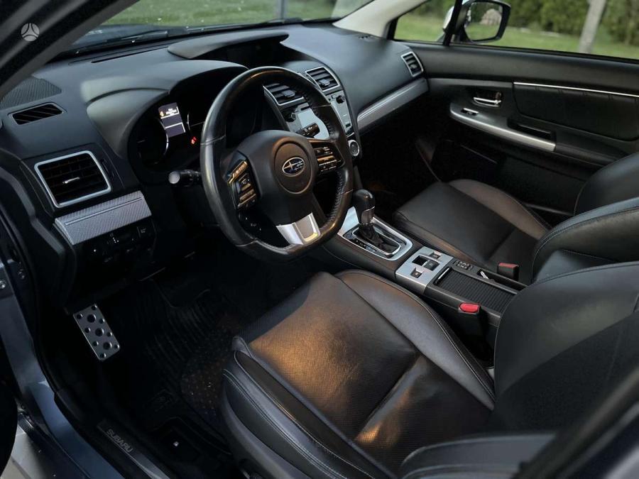 Blue Subaru Levorg 2015 in Vilnius, with an engine capacity of 1.60 L and mileage of 186 thousand km for 12200 €, photo 26 on AUTOMOTO.COM.LV