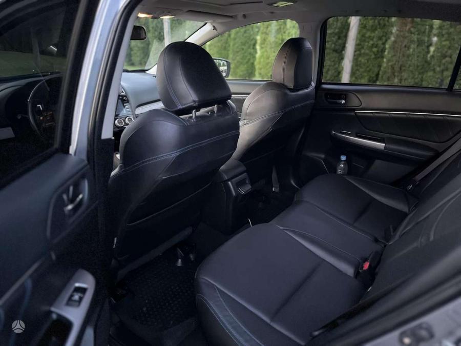 Blue Subaru Levorg 2015 in Vilnius, with an engine capacity of 1.60 L and mileage of 186 thousand km for 12200 €, photo 27 on AUTOMOTO.COM.LV