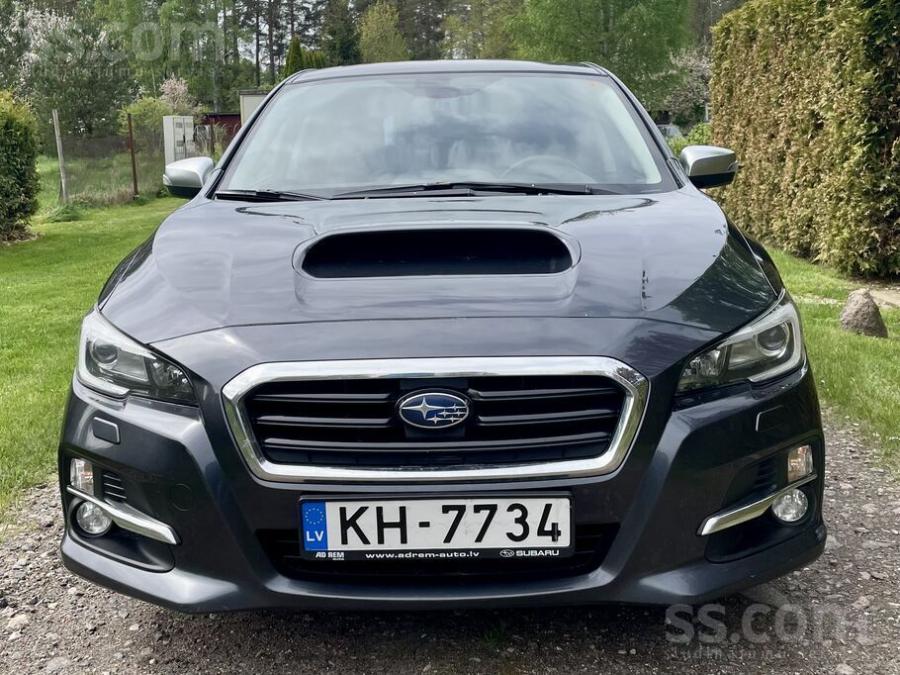 Blue Subaru Levorg 2016 in Riga, with an engine capacity of 1.60 L and mileage of 230 thousand km for 9900 €, photo 3 on AUTOMOTO.COM.LV