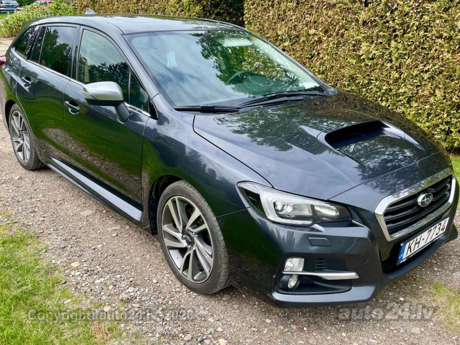 Blue Subaru Levorg 2016 in Riga, with an engine capacity of 1.60 L and mileage of 230 thousand km for 9900 €, photo 1 on AUTOMOTO.COM.LV