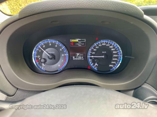 Blue Subaru Levorg 2016 in Riga, with an engine capacity of 1.60 L and mileage of 230 thousand km for 9900 €, photo 9 on AUTOMOTO.COM.LV