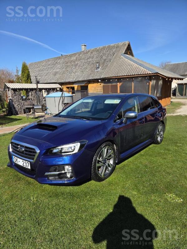 Zils Subaru Levorg 2016 Talsi, ar dzinēja tilpumu 1.60 L un nobraukumu 75 tūkst. km par 11500 €, foto 1 vietnē AUTOMOTO.COM.LV