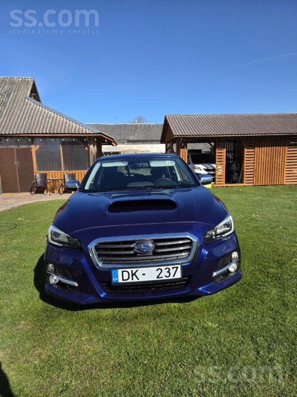 Zils Subaru Levorg 2016 Talsi, ar dzinēja tilpumu 1.60 L un nobraukumu 75 tūkst. km par 11500 €, foto 2 vietnē AUTOMOTO.COM.LV