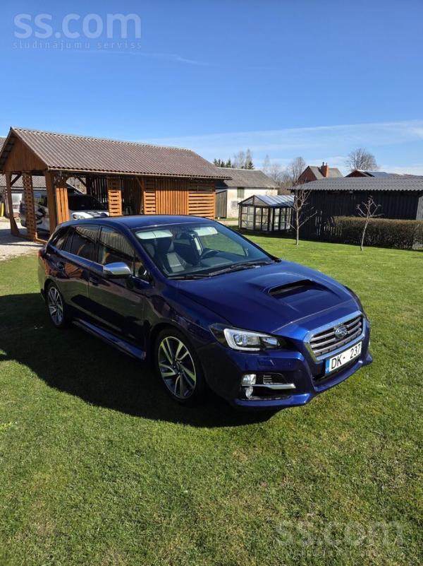 Zils Subaru Levorg 2016 Talsi, ar dzinēja tilpumu 1.60 L un nobraukumu 75 tūkst. km par 11500 €, foto 3 vietnē AUTOMOTO.COM.LV