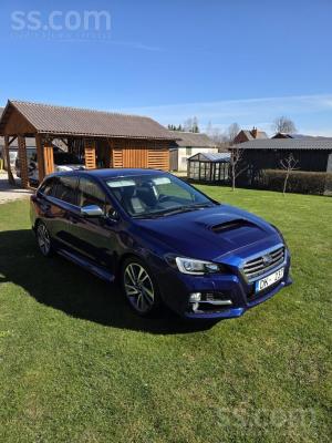 Blue Subaru Levorg 2016 in Talsi, with an engine capacity of 1.60 L and mileage of 75 thousand km for 11500 €, photo 4 on AUTOMOTO.COM.LV
