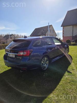 Blue Subaru Levorg 2016 in Talsi, with an engine capacity of 1.60 L and mileage of 75 thousand km for 11500 €, photo 7 on AUTOMOTO.COM.LV