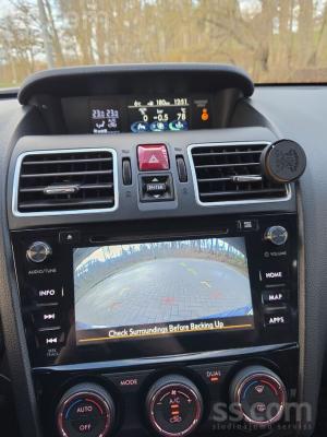 Blue Subaru Levorg 2016 in Talsi, with an engine capacity of 1.60 L and mileage of 75 thousand km for 11500 €, photo 11 on AUTOMOTO.COM.LV