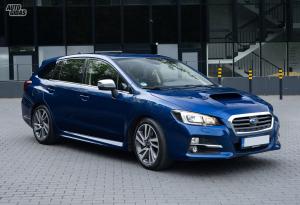 Zils Subaru Levorg 2016 Kauņa, ar dzinēja tilpumu 1.60 L un nobraukumu 83 tūkst. km par 13999 €, foto  vietnē AUTOMOTO.COM.LV