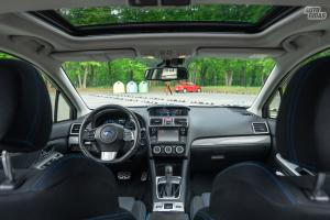 Blue Subaru Levorg 2016 in Kaunas, with an engine capacity of 1.60 L and mileage of 83 thousand km for 13999 €, photo 6 on AUTOMOTO.COM.LV
